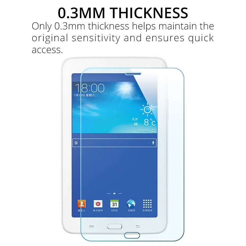 สำหรับ Samsung Galaxy Tab 3 Lite 7.0 SM-T110 T111 T113 T116กระจกนิรภัยเทมเปอร์โปร่งแสงจอฟิล์ม ...