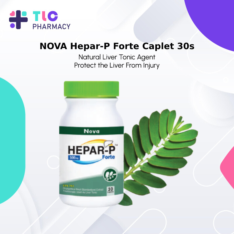 NOVA / Hepar-P Forte Caplet / Natural Liver Tonic Agent / Protect the ...