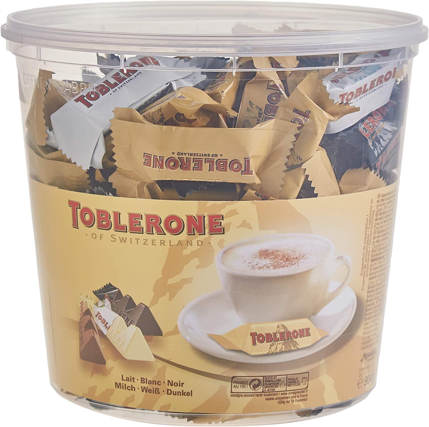 Toblerone mini mix - Surtido de barritas toblerone en tamaño mini en ...