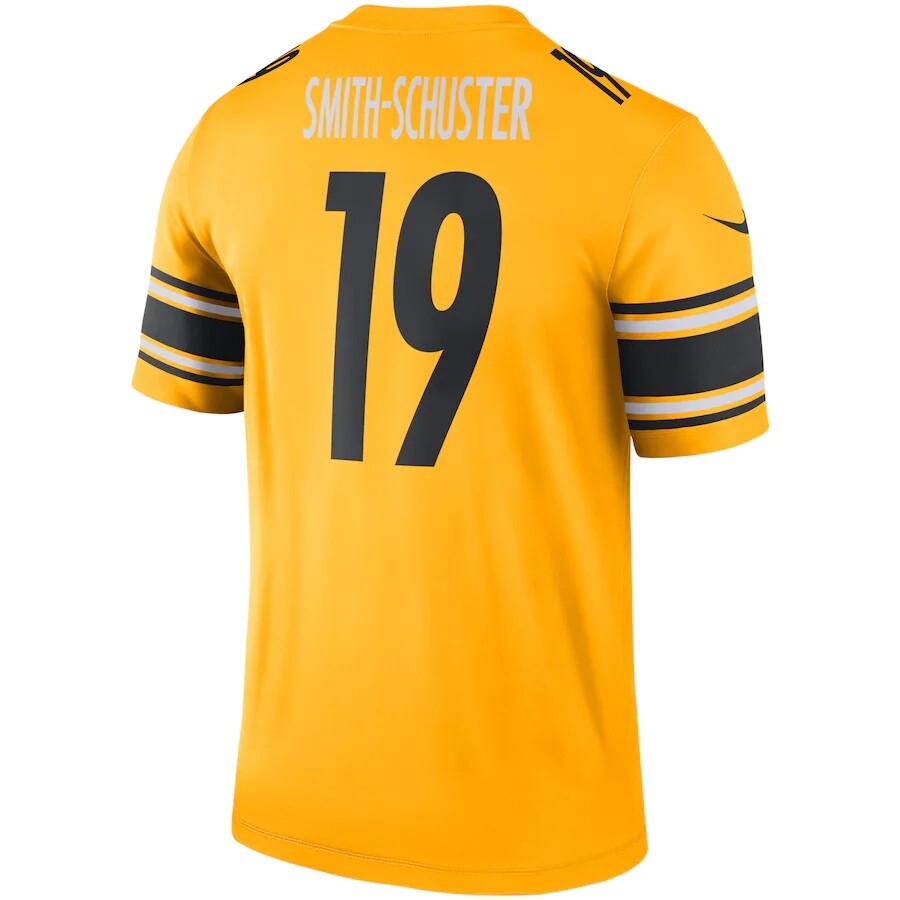 2022 NFL Jerseys JuJu Smith-Schuster Pittsburgh Steelers #19 Stitched ...