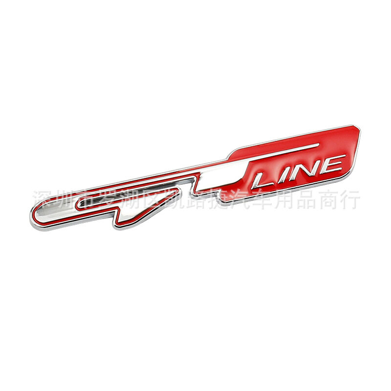 GT LINE Letter emblem GTLINE logo for Hyundai Kia KX5 K3 K4 K5 sportage ...