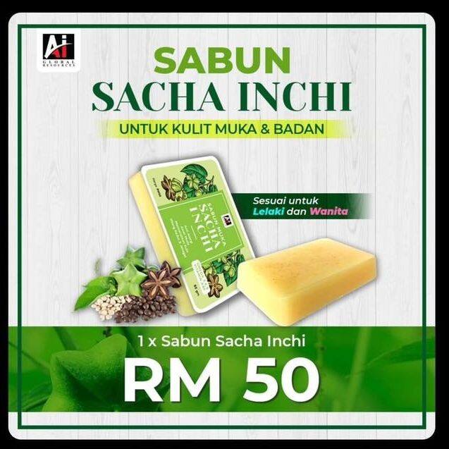 Sabun Sacha Inchi \ Sacha Inchi Soap 80g Original hq | Lazada