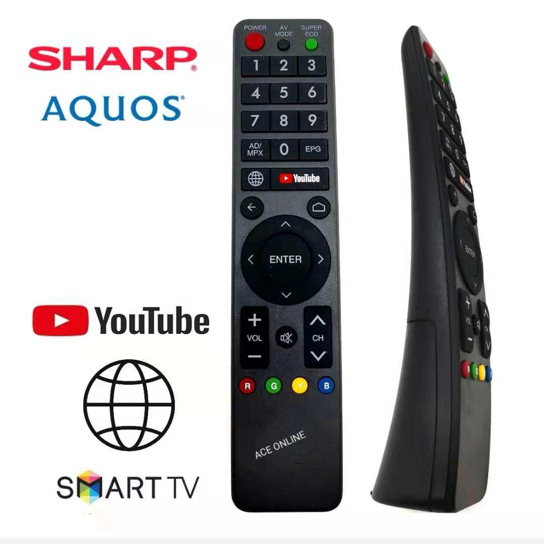 Sharp Aquos Smart TV Remote Control 289 Compatible With GB289WJSA ...