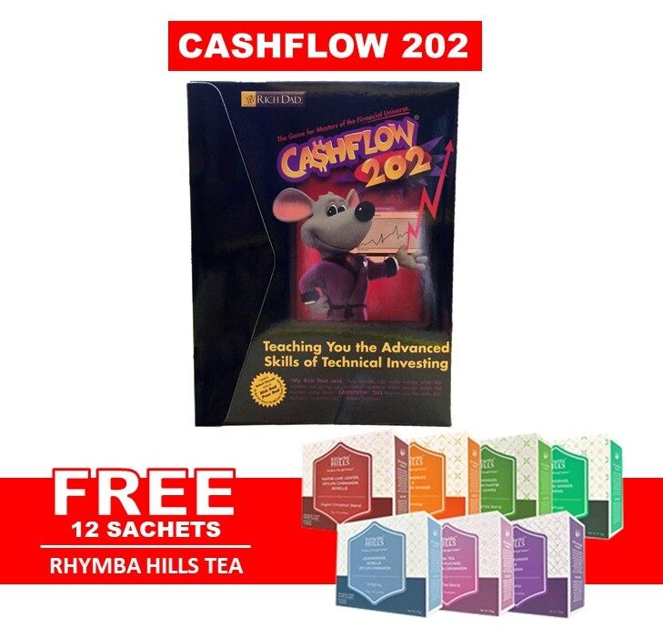 Cashflow 101 & 202 Board Game Rich Dad Robert Kiyosaki 富爸爸穷爸爸 | Lazada