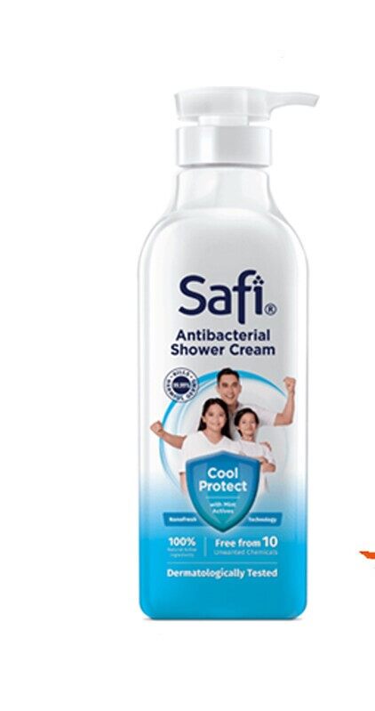 SAFI ANTIBACTERIAL SHOWER CREAM COOL PROTECT 500G | Lazada