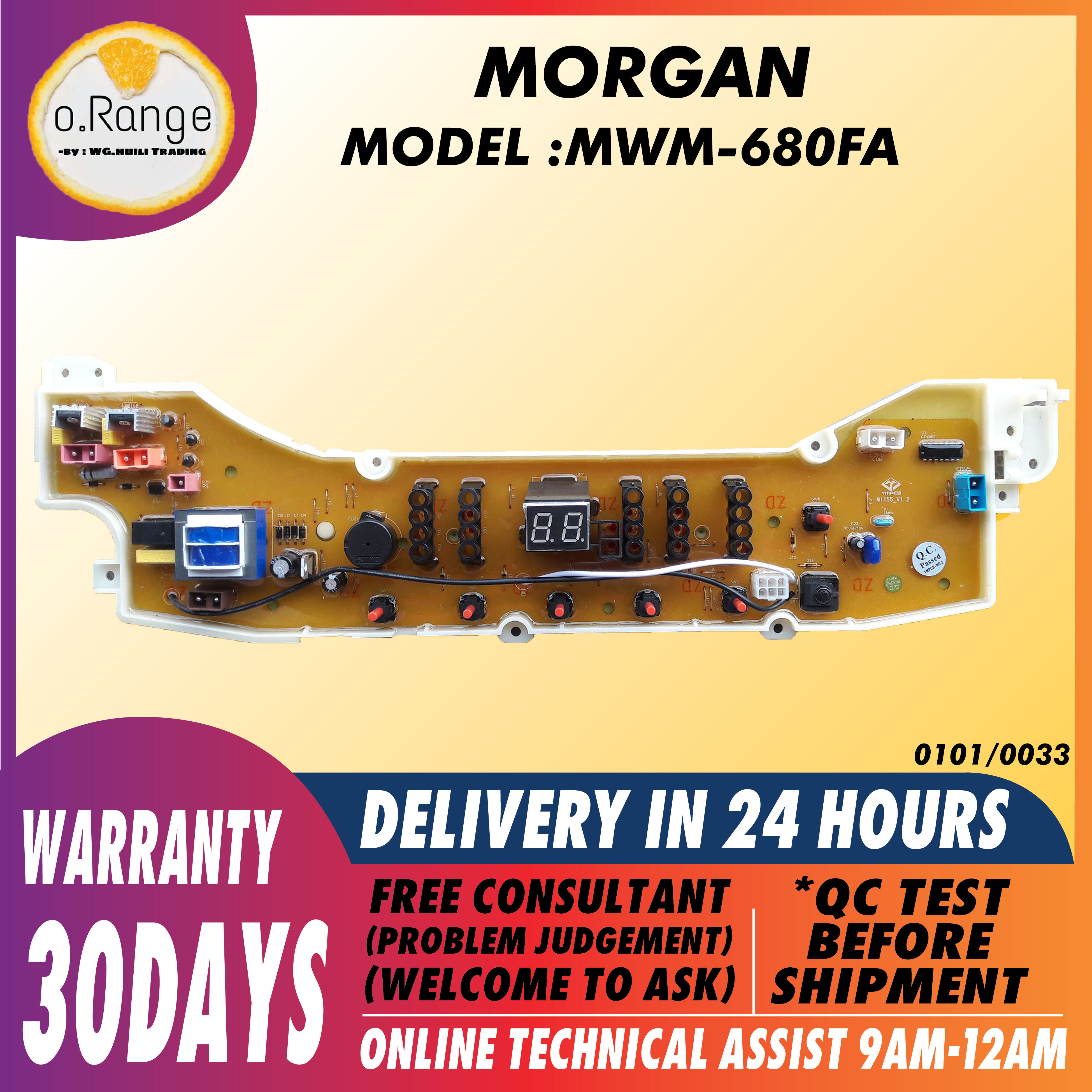 MWA-680FA Morgan Washing Machine PCB Board | Lazada