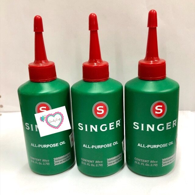 Singer All purpose Green Label Machine Lubricant Oil / Minyak Mesin ...