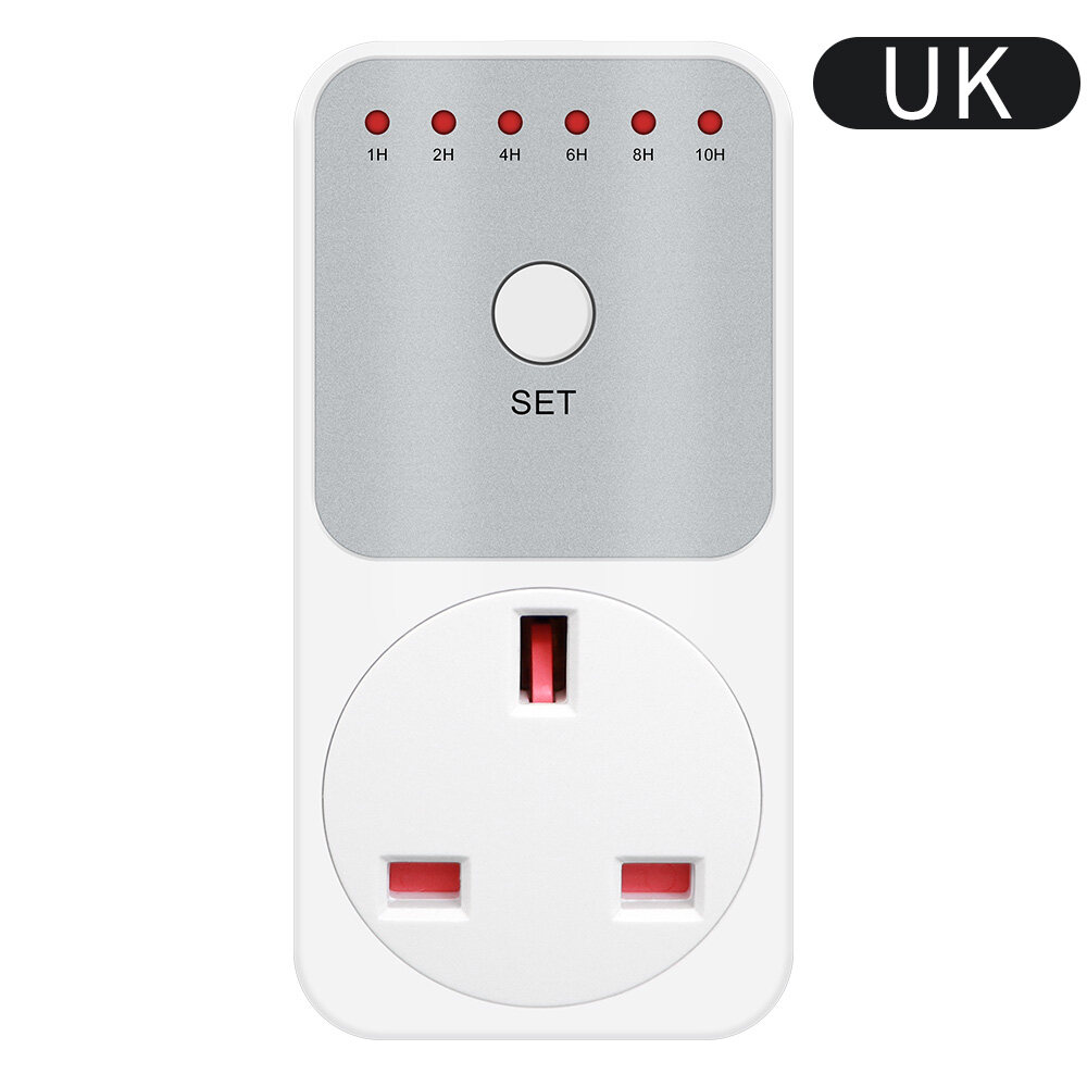 TM04 Countdown Timer Electricity Power Meter 10Hr Socket Plug Intelligent Time Setting Switch ...