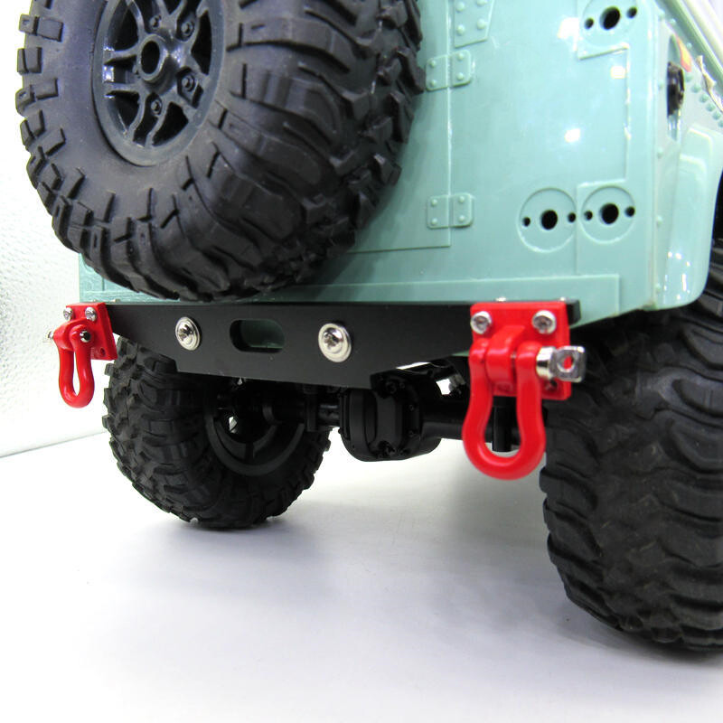 Metal Rear Bumper with Tow Hook for MN D90 D91 D99S MN90 MN99S 1/12 RC Car Upgrade Spare Parts ...