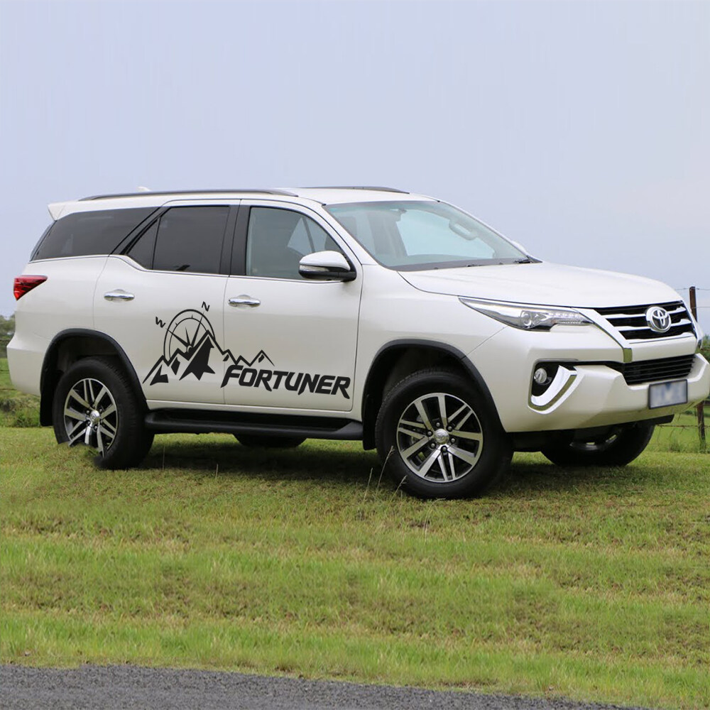 sticker for fortuner toyota 2015 2016 2017 2018 2019 Car Stickers Side ...