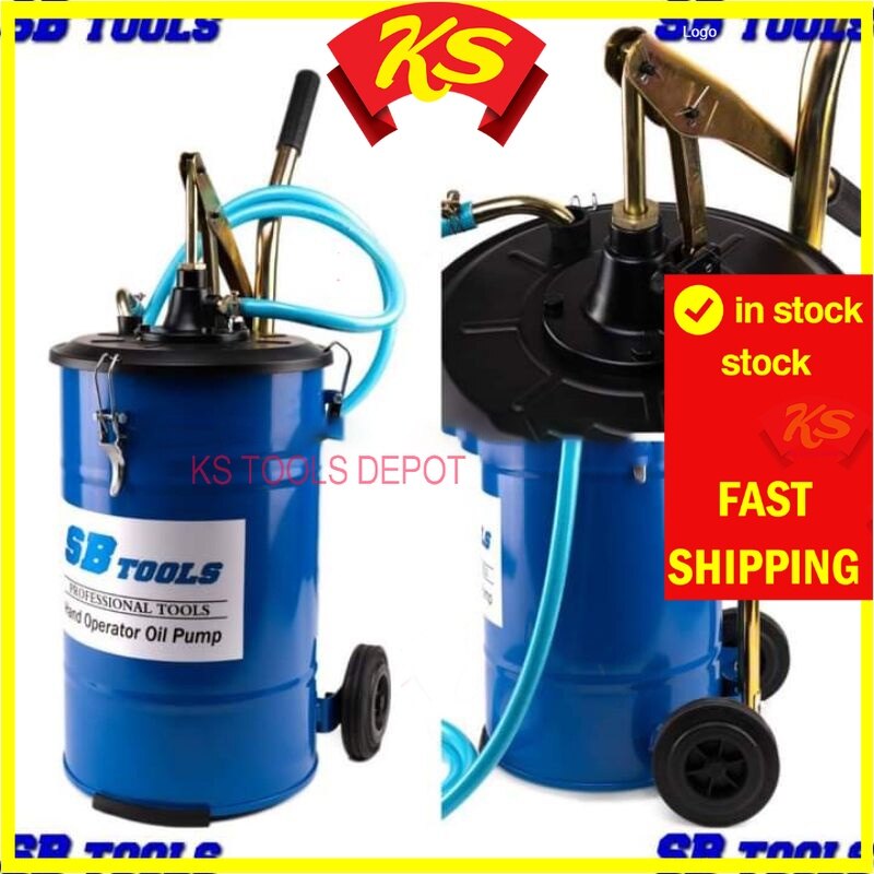 SB Tools 20L Hand Operated Oil Pump Gear Oil Pump gear oil pump manual ...