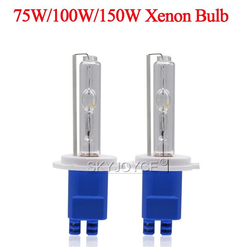 ชุดบัลลาสต์ HID ซีนอน100,หลอดไฟซีนอน12V 75W 150W H7 W H11 H3 HB3 HB4 D2H H1 3000K 4300K 5000K ...