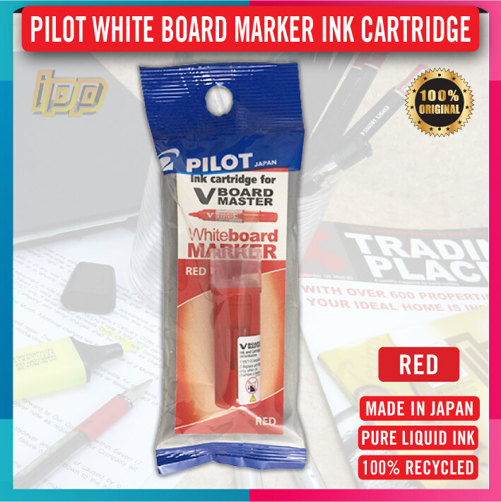 Pilot V Board Master Refill Cartridges / Whiteboard Marker Refill Ink ...