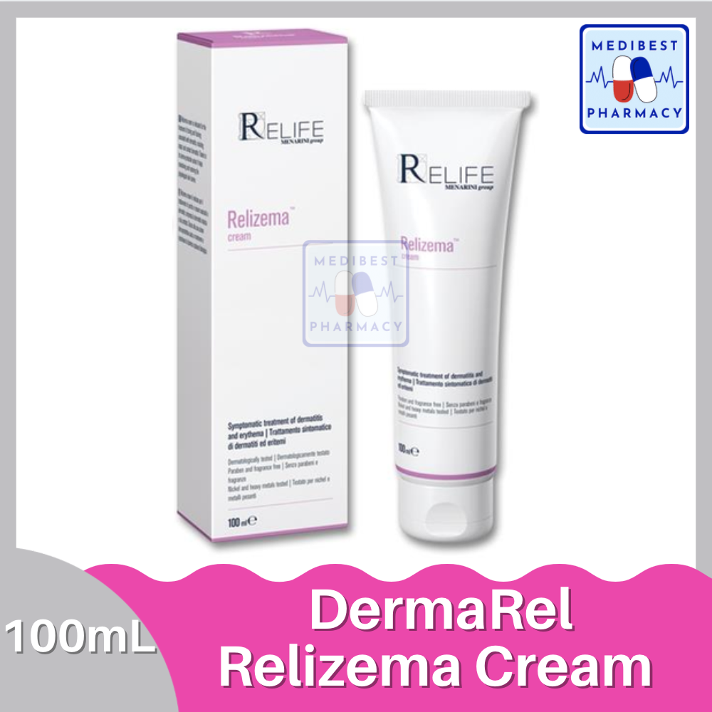 Relizema Cream 40mL/ 100mL DermaRel | Lazada