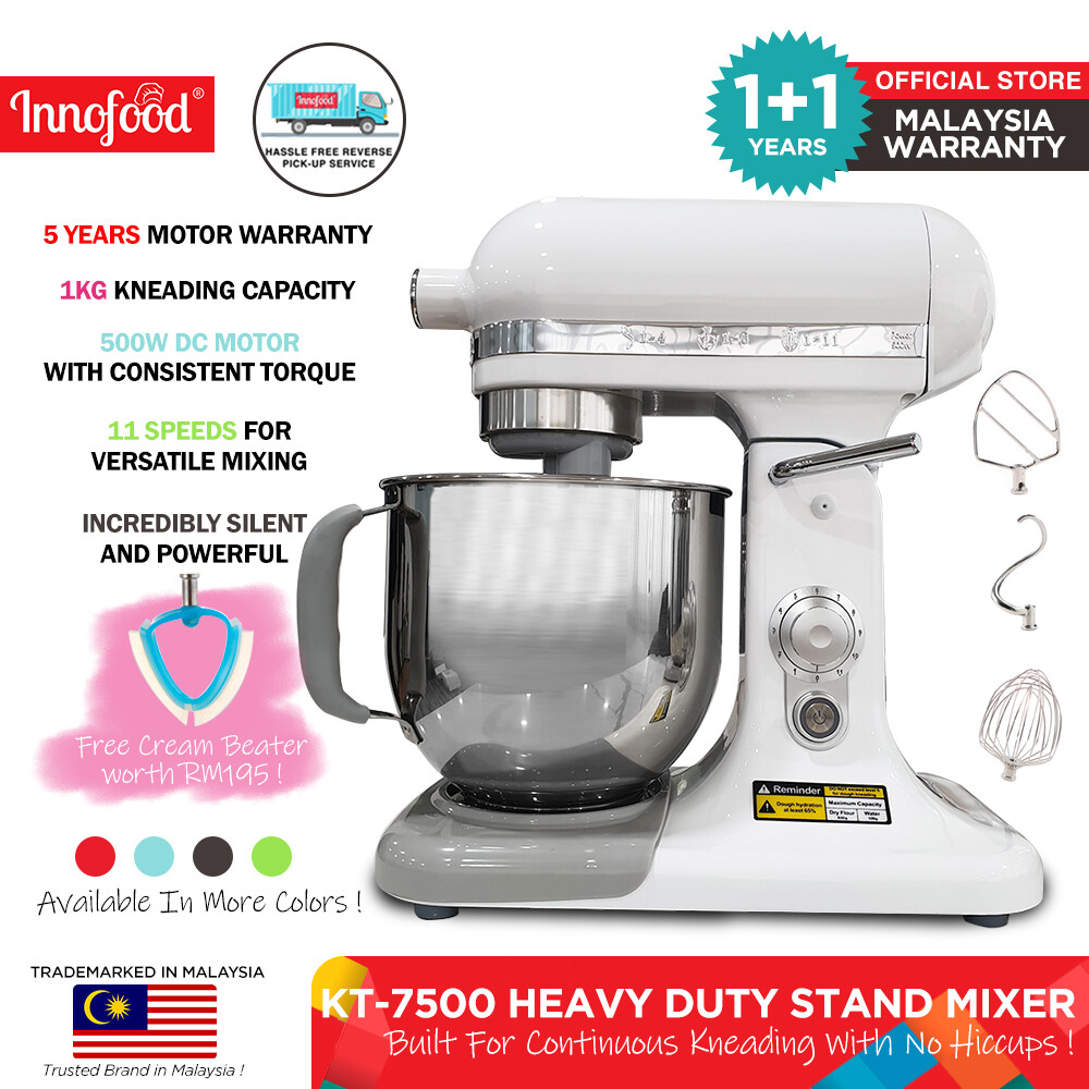 (OFFICIAL STORE) Innofood KT-7500 Heavy Duty Professional 7.0 Litres ...