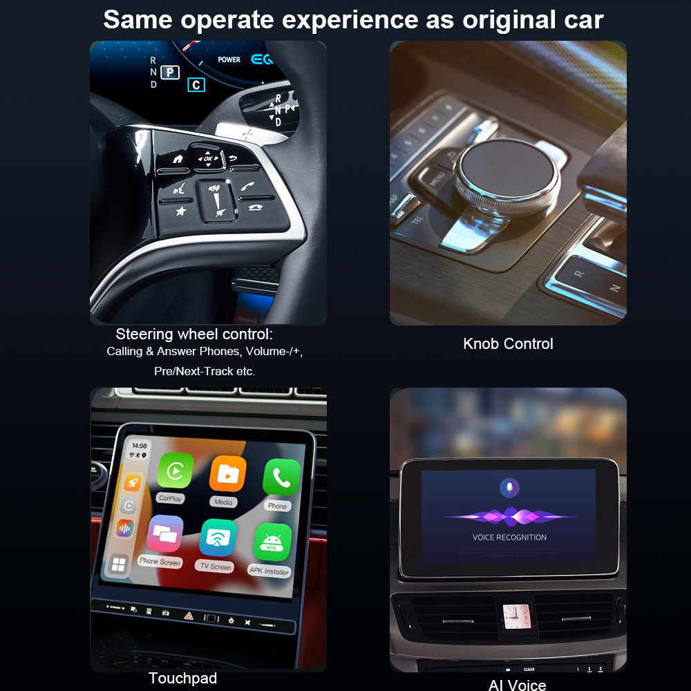 Android 11 Wireless Carplay Ai Box Android Auto Plug Play Netflix ...