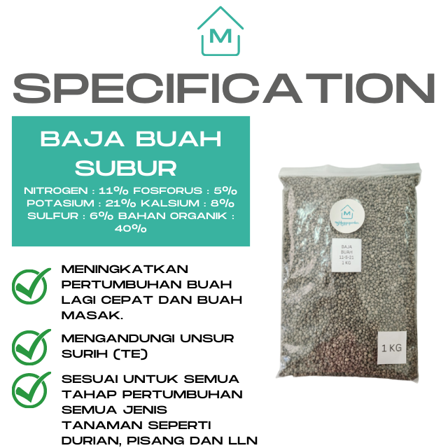 [1KG/PKT] Repack Sebatian Imported Compound Fertiliser | Baja Gemuk ...