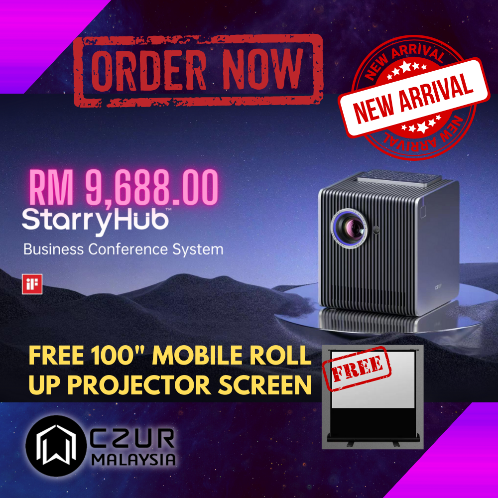 New Product! CZUR Starry Hub Smart Conference System, Projector, Home Theater (StarryHub) | Lazada