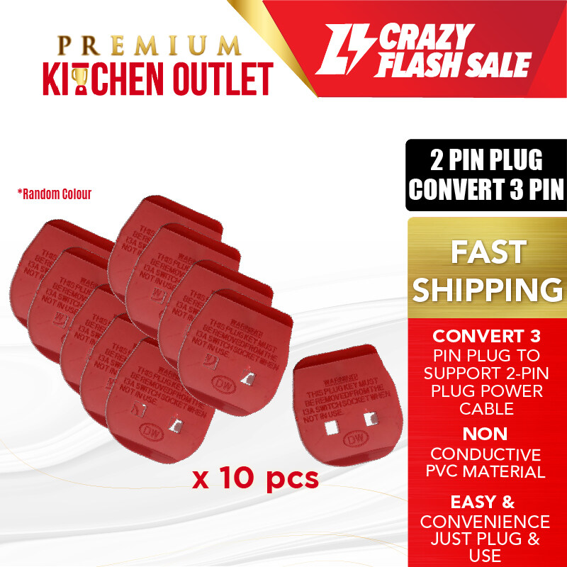 10 Pcs Plug Key Safety Plug Socket Key PVC | 2 Pin Plug Convert to 3 ...