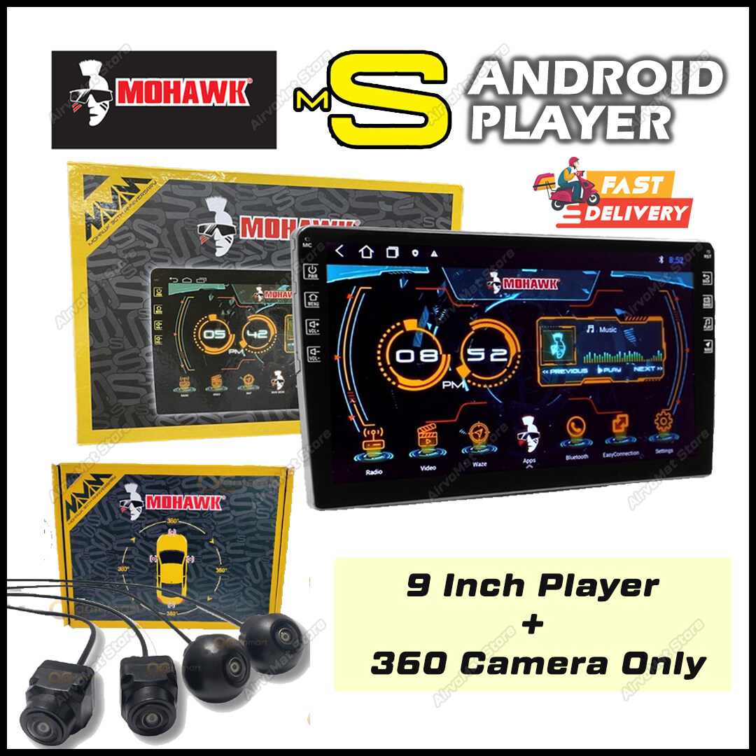 Mohawk MS Series Car Android Player With 3D 360 Reverse Camera Car ...