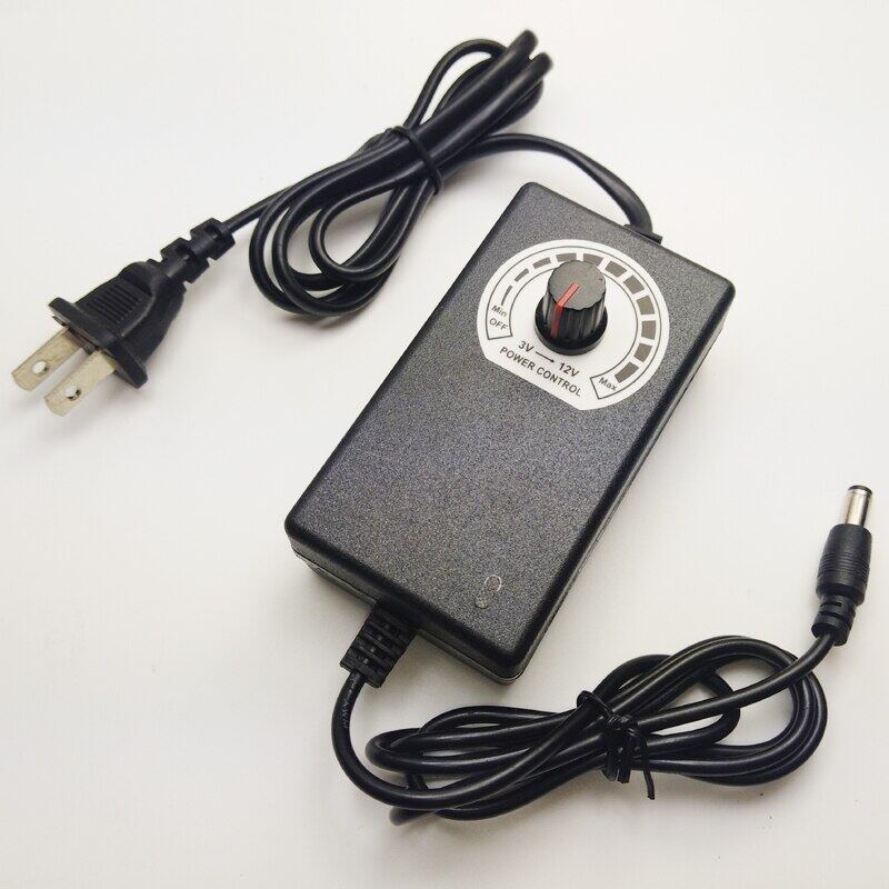 EU US ปลั๊ก3V 4V 5V 6V 7V 8V 9V 10V 11V 12V 2A อะแดปเตอร์ที่ชาร์จหลากหลายเอาต์พุต DC แหล่งจ่ายไฟ ...