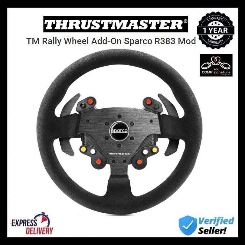 Thrustmaster TM rally wheel add on Sparco R383 | Lazada