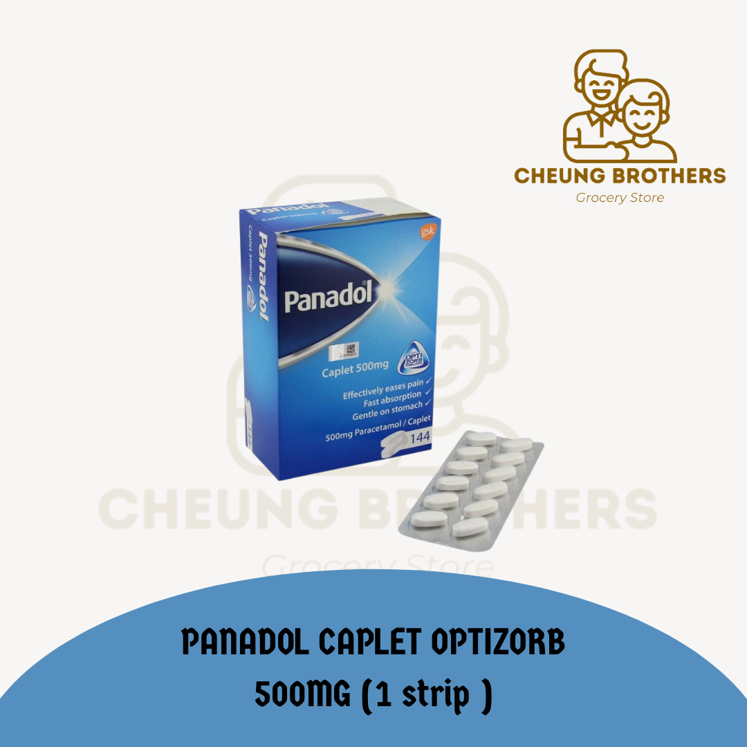 Panadol Caplet 500mg Optizorb (1strip) | Lazada