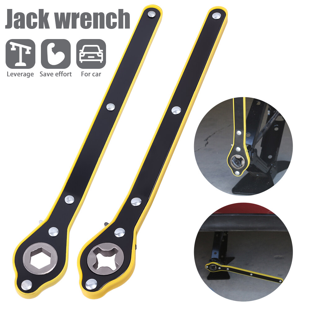 Car Labor-saving Wrench Jack Lifting Joystick Tools 360 Degree Rotation ...