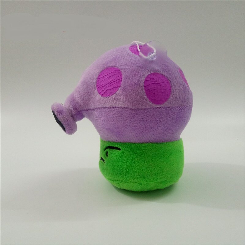 15ซม.พืชVS Zombies Softตุ๊กตาหนานุ่มตุ๊กตาPVZ Fume-Shroom Plush Sucker ...