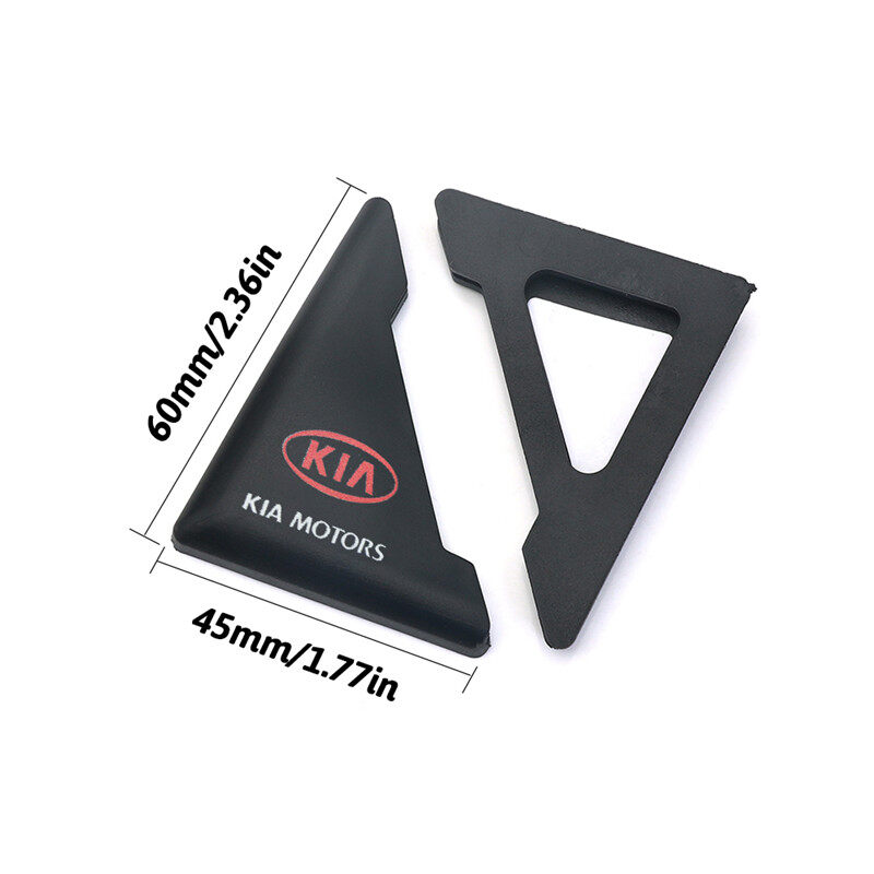 2ชิ้นประตูรถมุมป้องกันการชนกันสำหรับ Kia Rio Sorento K3 K5 K7 Cerato Optima - kanuofa - ThaiPick