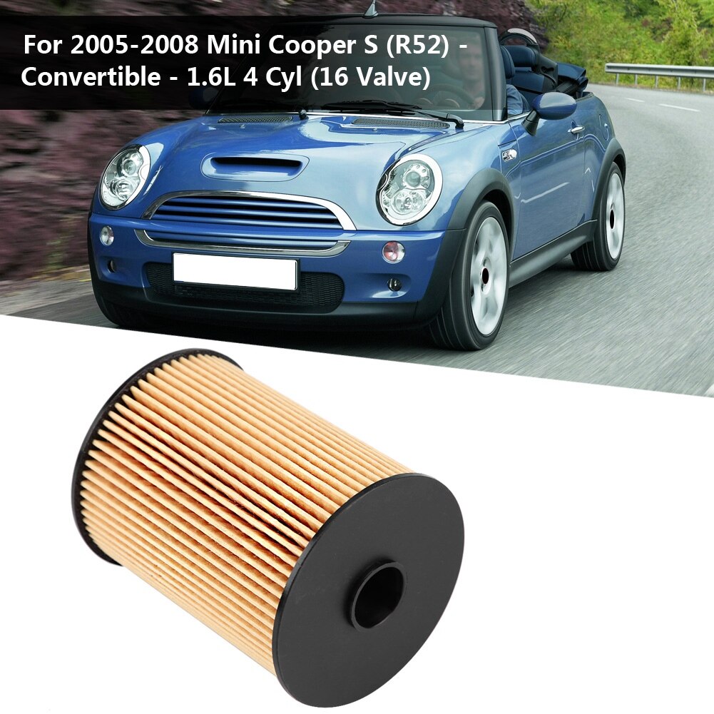 ไส้กรองน้ำมันเชื้อเพลิงชุด O-แหวน-ถัง 16146757196 สำหรับ MINI COOPER ...