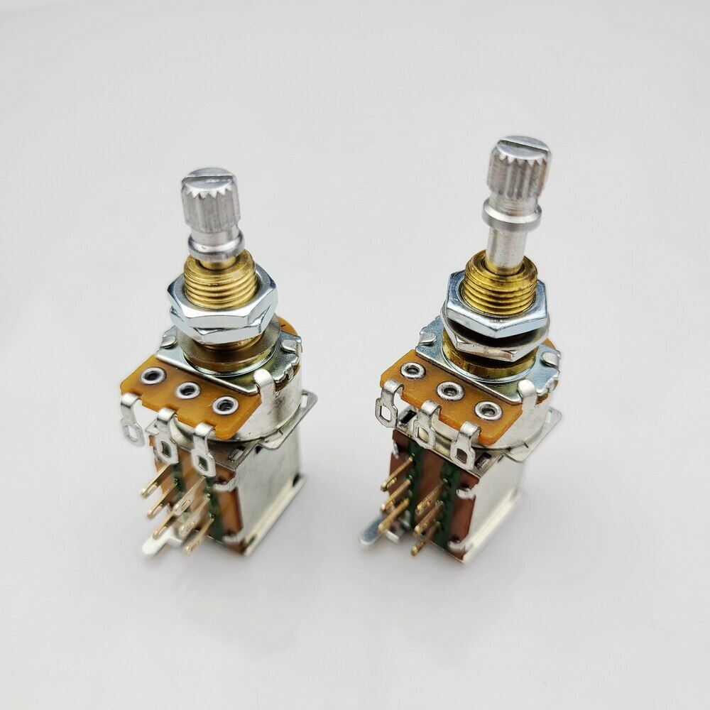 【Made in USA】1 Piece Brass Shaft Push Push Pot Potentiometer For ...