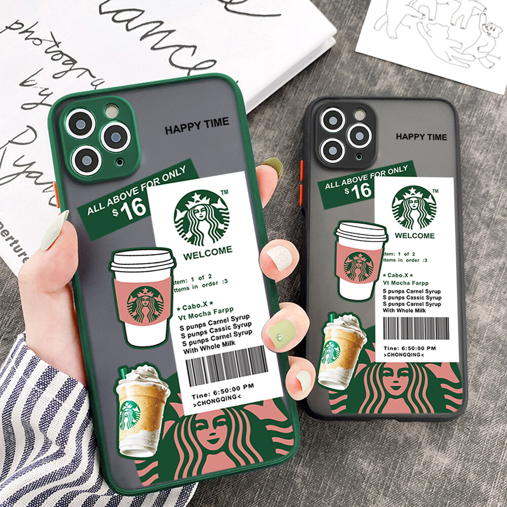 Hontinga Casing Case For Samsung Galaxy A20 A30 Case Starbucks Label ...