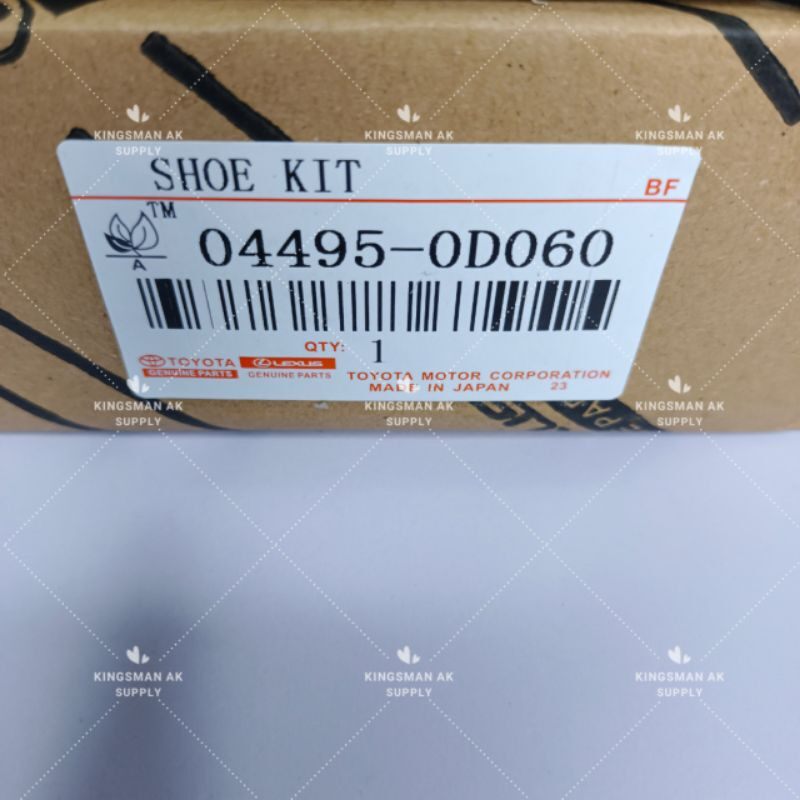 04495-0D060 Brake Shoes Rear for Toyota Vios NCP42 NCP93 NCP150 CALDINA ...