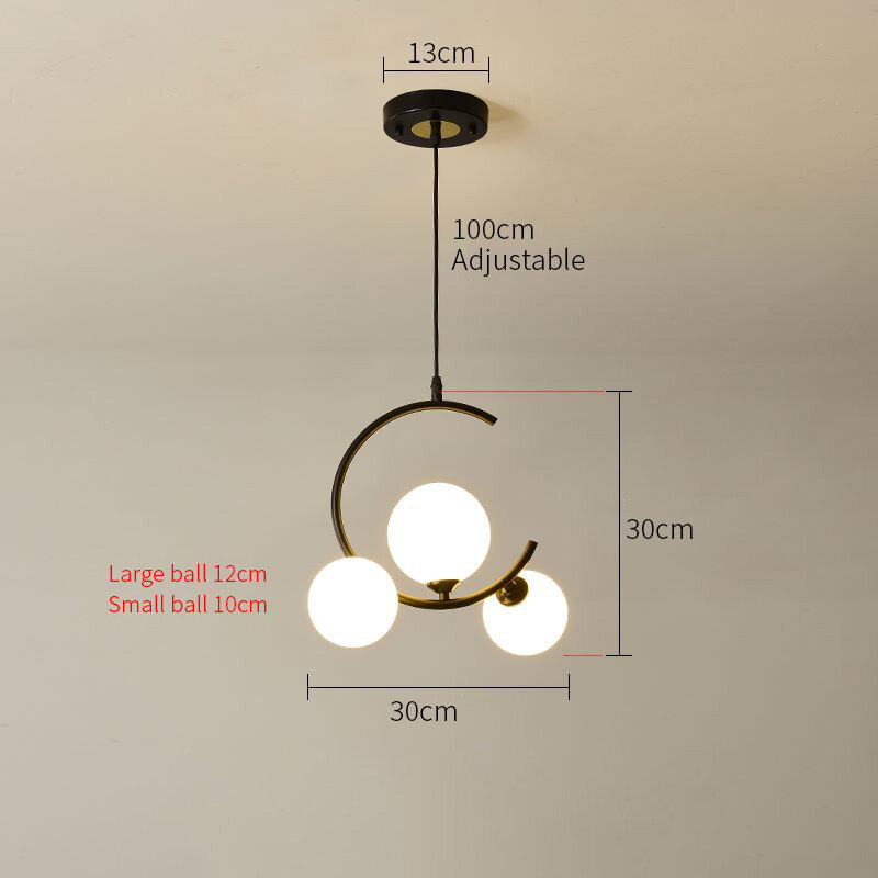 Nordic Pendant Lights Led Haning Lamp For Dining Room Kitchen Ceiling ...