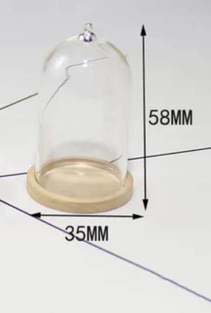 PusinganTiub Kaca Dunia Botol Kayu Asas Manik Cap Set Kaca Bola Kaca ...