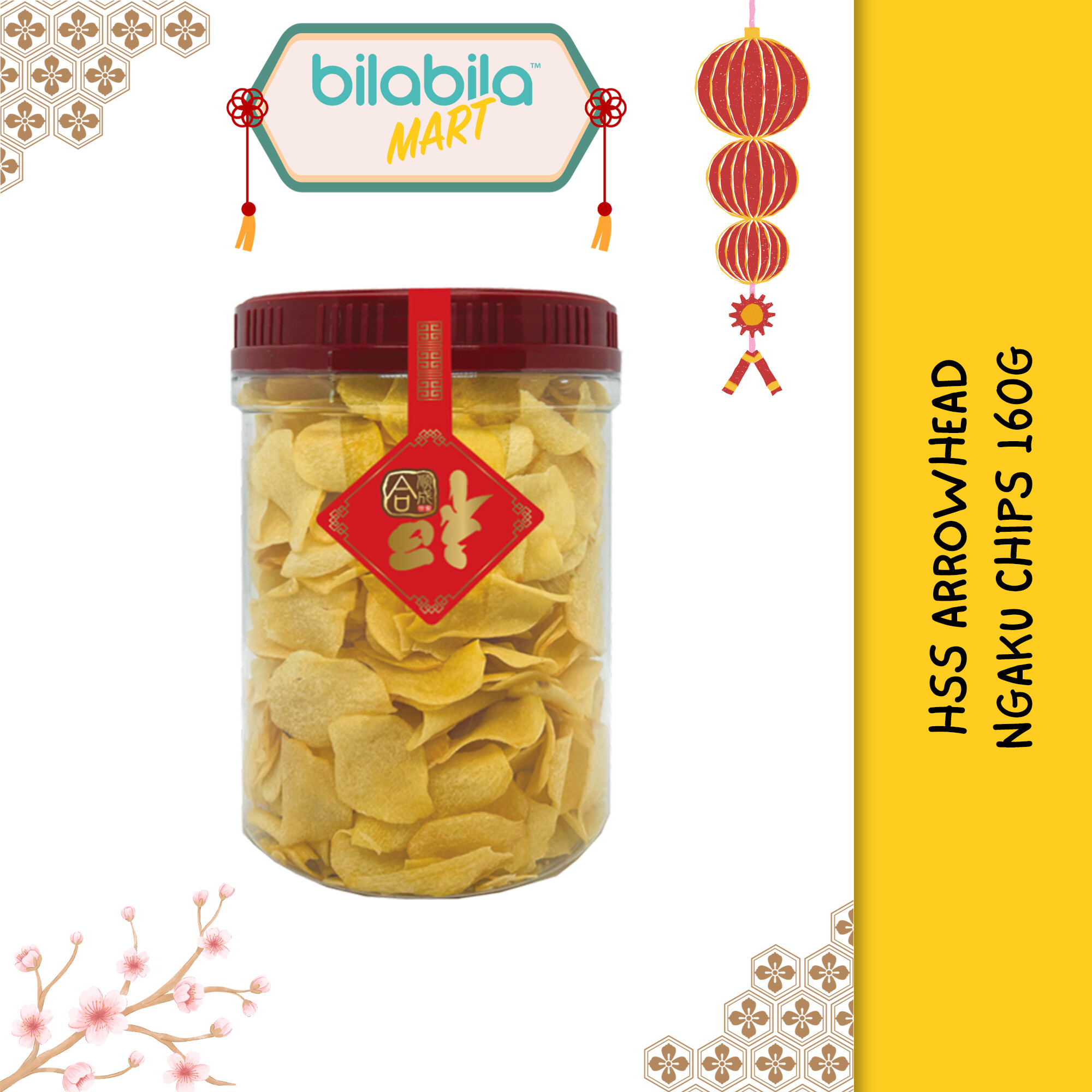 CNY Snacks (Ngaku Arrowhead Chips, Crispy Seaweed, Mala, Mini Popiah ...