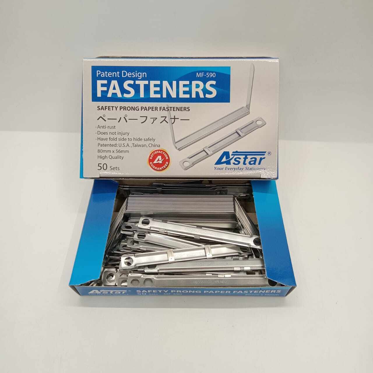 Astar Metal File Fastener 2 Hole / Fasteners / Pengikat Kertas 纸扣 ...