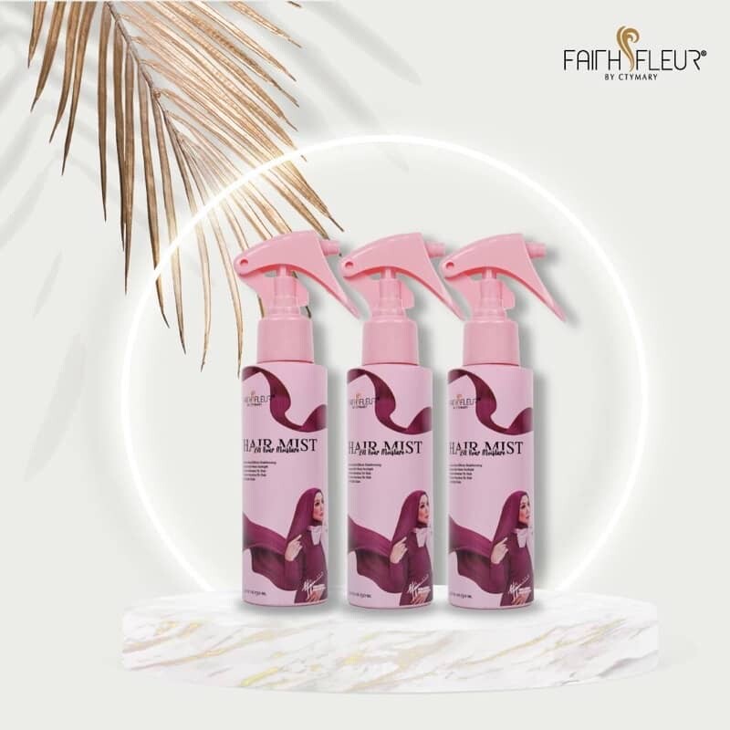 ORIGINAL HQ HAIR MIST BY FAITH FLEUR (PERFUME RAMBUT, ANTI-BAKTERIA ...