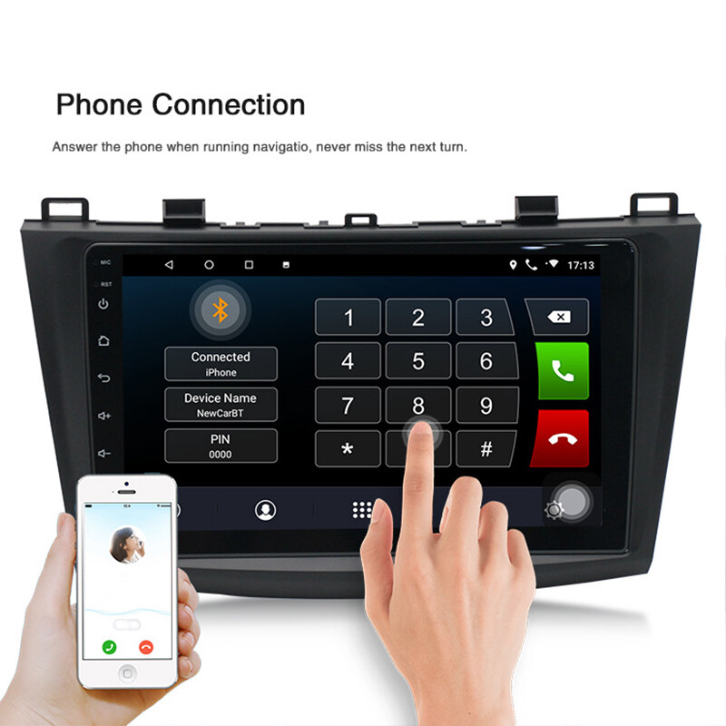 YS 9นิ้ว Android 9.1สำหรับ Mazda 3 2010-2013วิทยุสเตอริโอรถยนต์เครื่อง ...