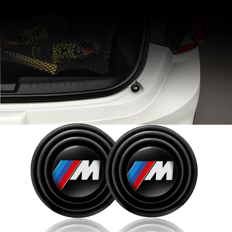 โลโก้รถประตู Shock สติกเกอร์เงียบหนาเบาะ Shock Absorbing ปะเก็นสำหรับ BMW M E34 E36 E60 E90 E46 ...