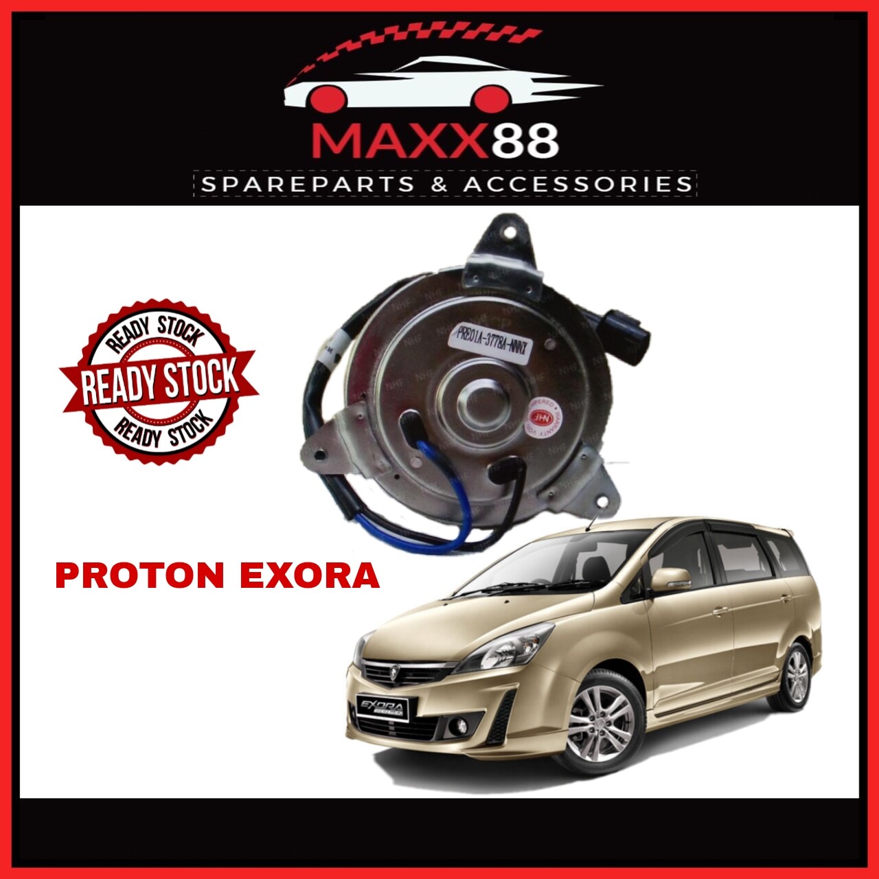 PROTON EXORA RADIATOR FAN MOTOR | Lazada