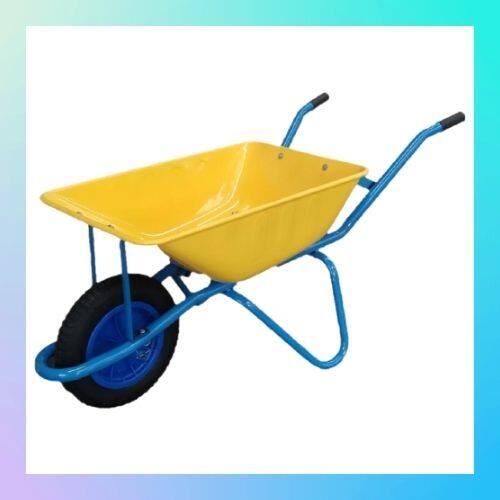 Yellow Wheel Barrow Depth & Narrow Tray Kereta Sorong Tahan Lasak ...