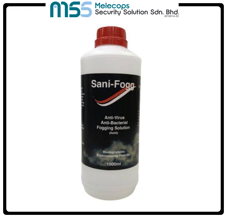 SANI-FOGG Anti bacterial Fogging Solution 1L (For Fog Machine only -DIY ...