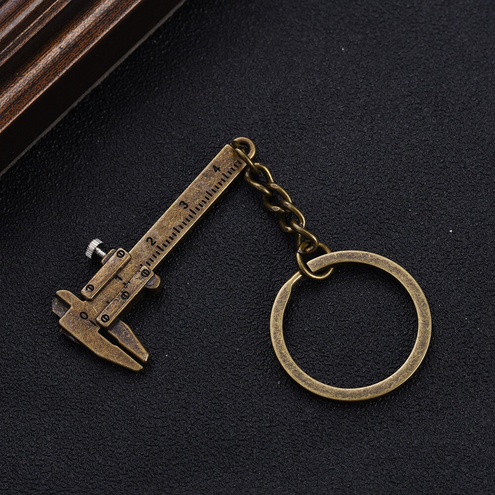 New Fashion Car Key Mini Vernier Caliper Portable 0-40mm keychain ...