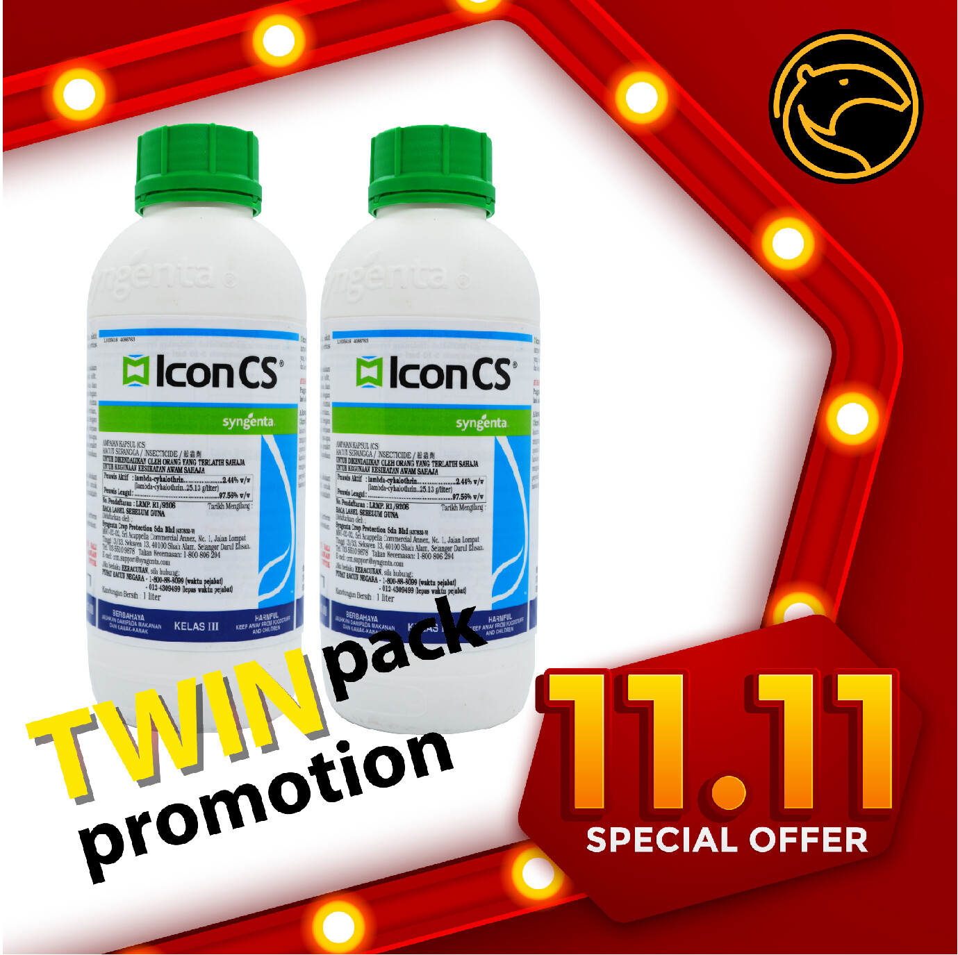 100% Original Syngenta Icon CS Insecticide 1liter | Lazada