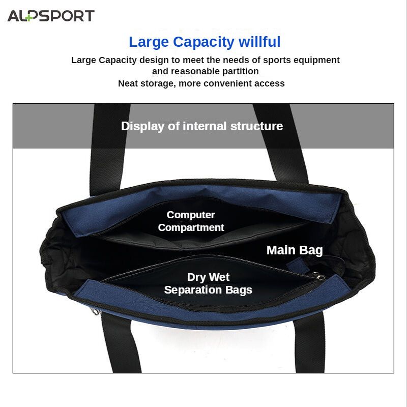 ALPSPORT ใหม่กีฬาแฟชั่นกระเป๋าแบดมินตันไหล่2-3 Sticks กระเป๋าถือผู้ชาย ...