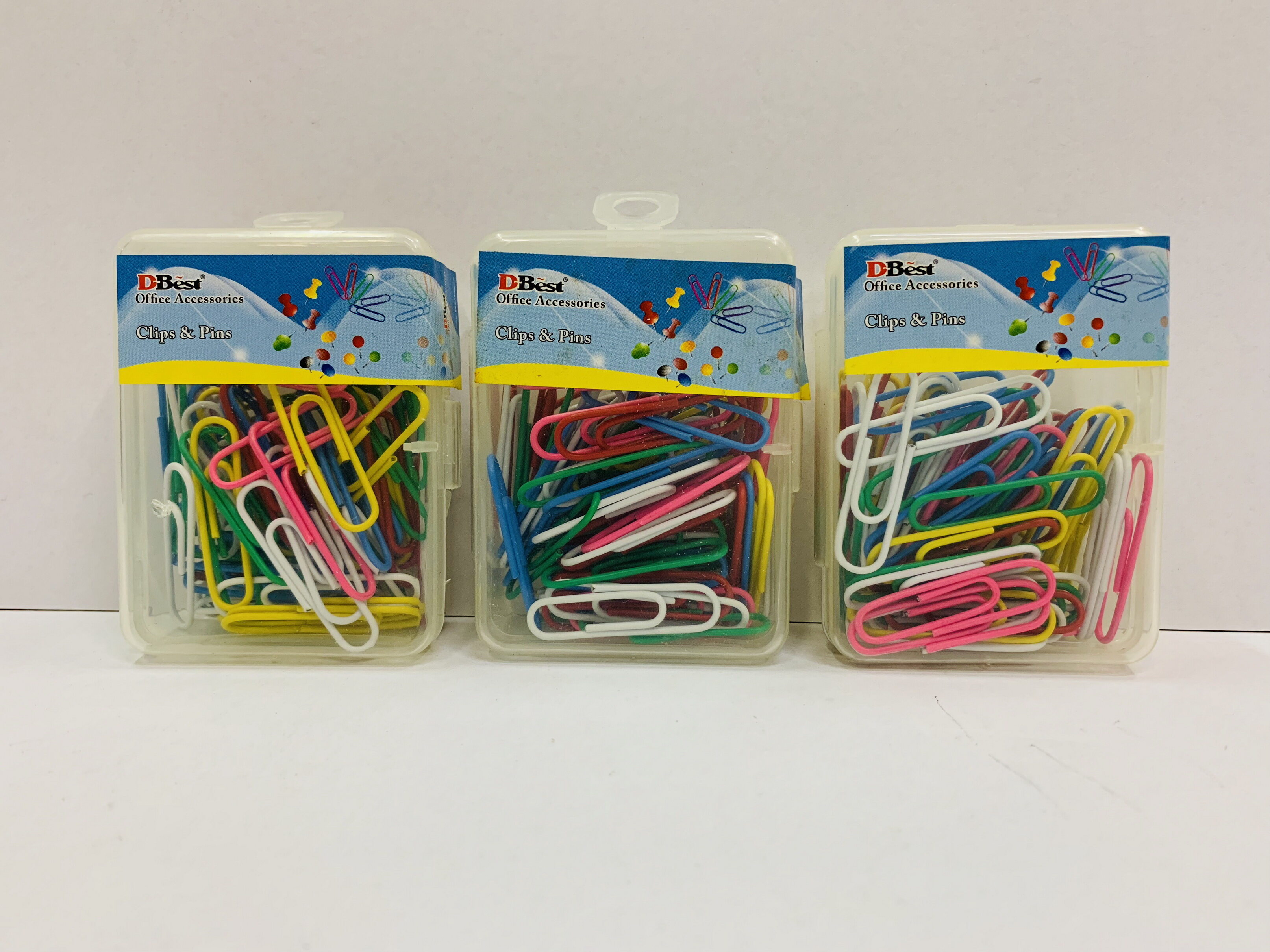 33MM COLOUR PAPER CLIP (APROX.68PCS) | Lazada