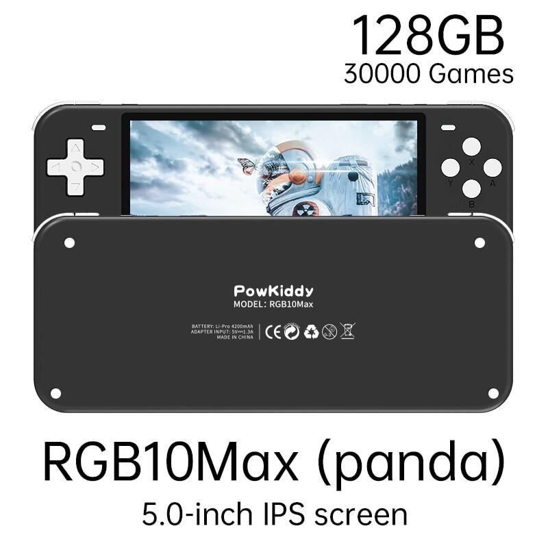 POWKIDDY Rgb10max Retro Open Source System Handheld Game Console RK3326 ...
