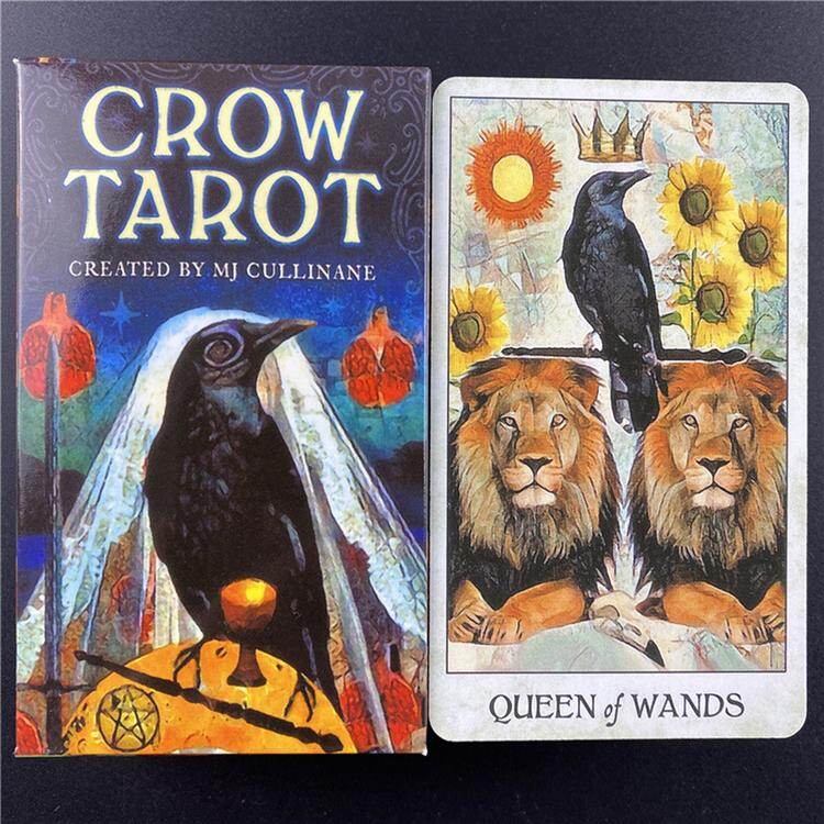 Murder Of Crows Tarot Cards Divination เวอร์ชั่นภาษาอังกฤษ Fortune ...